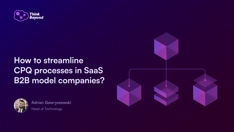 CPQ processes in Saas B2B model companies